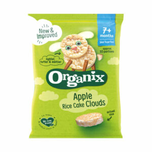 Organix Apple Rice Cake Clouds - The Natural Grocery Store