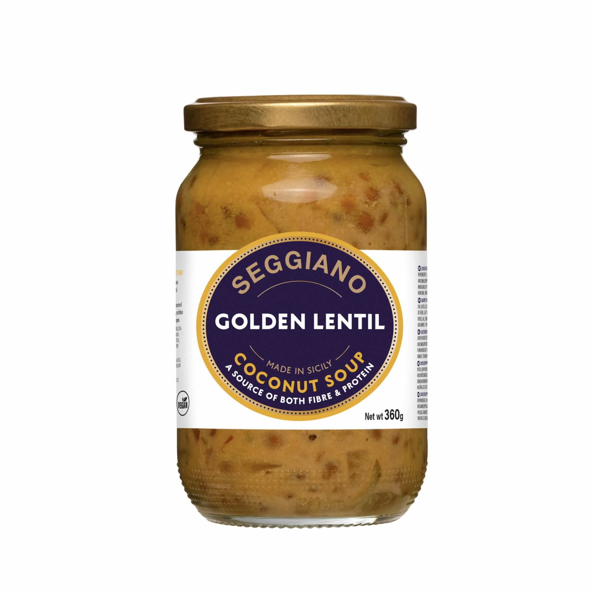 Seggiano Golden Lentil Soup 360g - The Natural Grocery Store